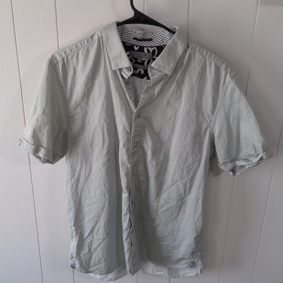 Ted Baker London | Shirts | Ted Baker Button Down Short Sleeve | Poshmark